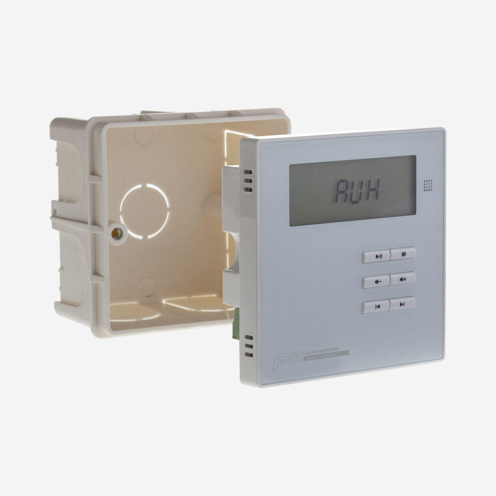 WALLAMPmedia - Wall-mounted amplifier 2x10W