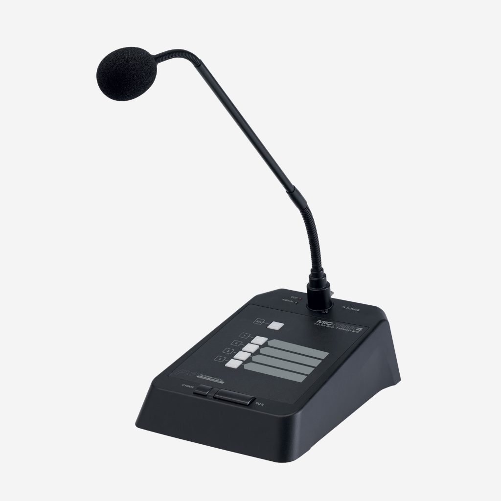 Desk microphones - Audiophony Public Address